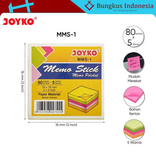 Jual Memo Stick Joyko MMS-1 / Sticky Notes Joyko - Jakarta Barat ...
