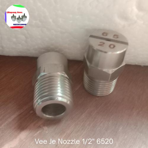 Jual Nozzle V jet Stainless Steel - water flat fan Vee Jet spray nozzle ...