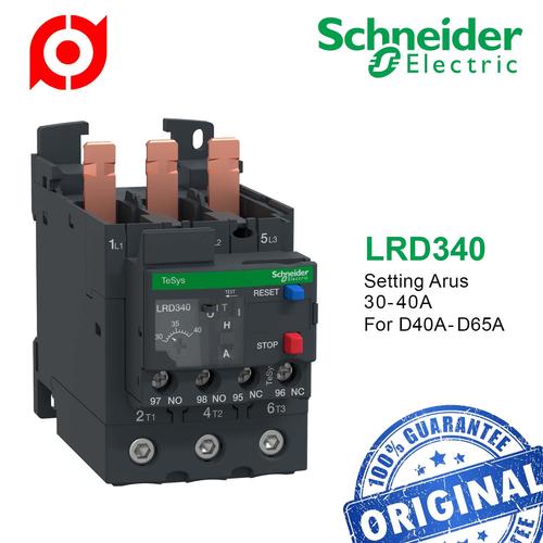 Jual Thermal Overload Relay LRD340 30-40A Termal Kontaktor Schneider ...