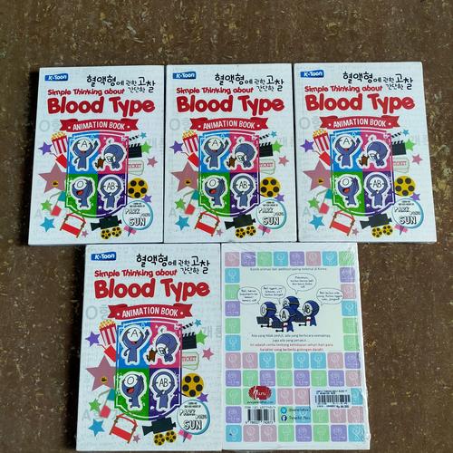 Jual komik Simple thinking about blood type - animation book - Jakarta ...
