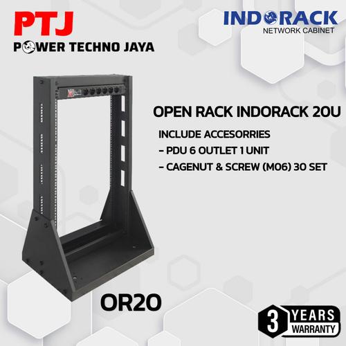 Jual OR20 Open Rack INDORACK 20U Open Rack Server 20U - Jakarta Utara ...