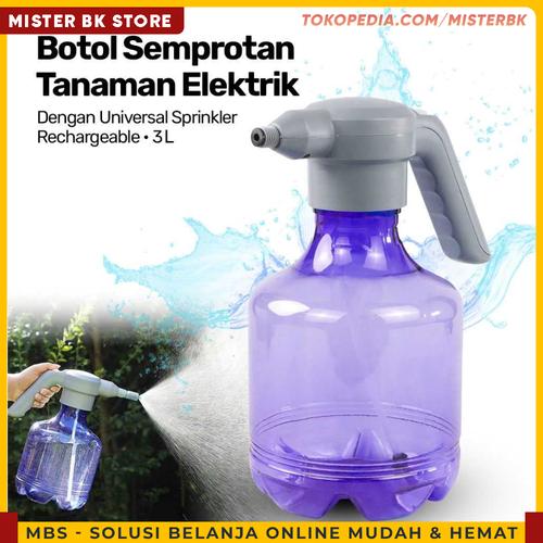 Jual Botol Semprotan Air Siram Tanaman Otomatis 3L - Spray Racun Rumput ...