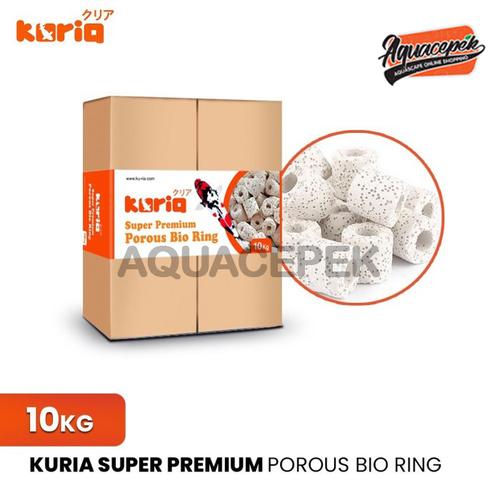 Jual 10KG KURIA BIO RING POROUS / BIO RING PREMIUM / FILTER KOLAM KOI ...
