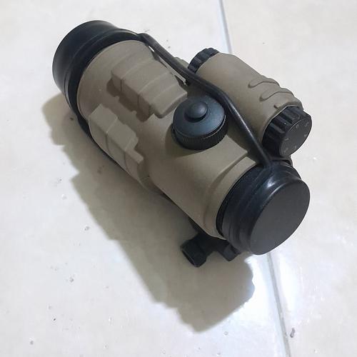 Jual reddot sight / scope M2 + pelindung karet warna DE + pelindung ...