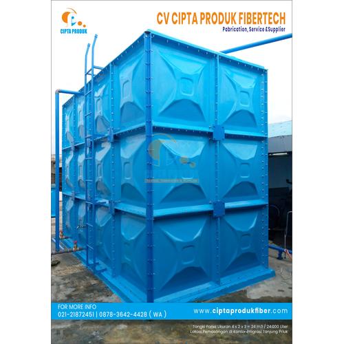 Jual Tangki Panel FRP 24000 Liter Cipta Produk Fiber - Kota Bekasi ...