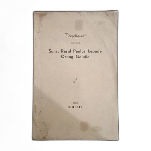 Jual Surat Rasul Paulus Kepada Orang Galatia - H. Rosin - Kab. Sidoarjo ...