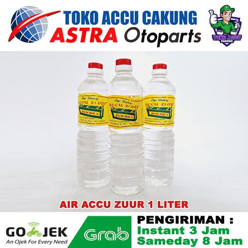 Jual Air Accu ZUUR Merah - Air Aki isi baru / Kuras Air Aki Lama 1 ...