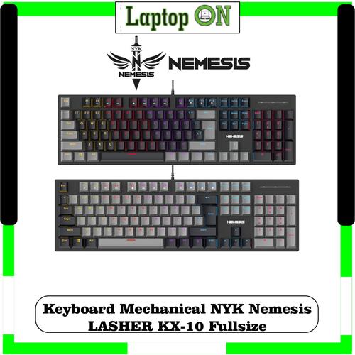 Jual Keyboard Mechanical RGB / Keyboard Mechanical NYK Nemesis LASHER ...