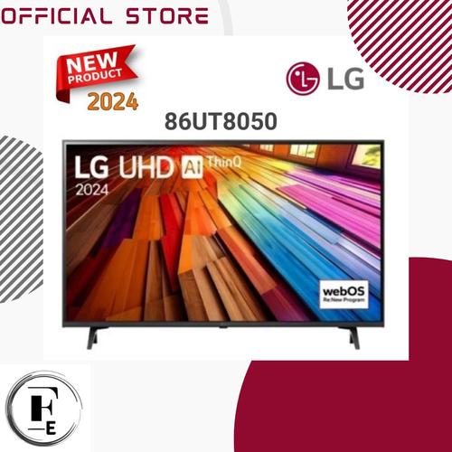 Promo LG 86UT8050 / 86UT8050PSB 4K UHD Smart AI ThinQ TV 86 Inch TV LG ...
