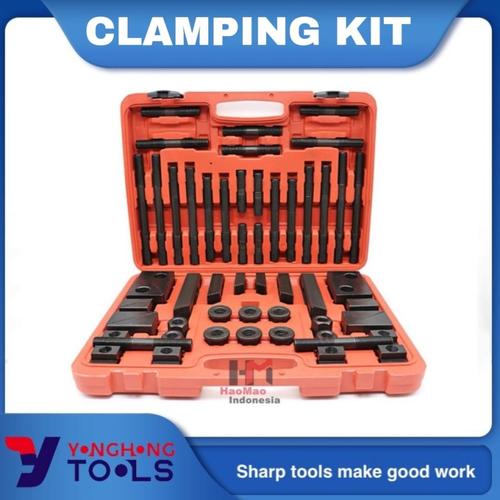 Jual Clamping Kit Box Clamping Kit M12 Clamp Set Penjepit Mesin Milling ...