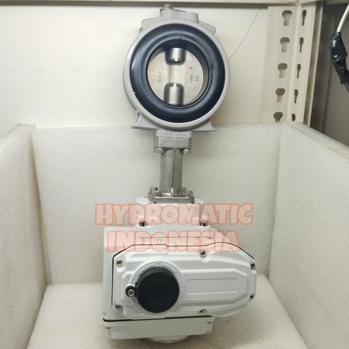 Jual 5" INCH / DN125 BUTTERFLY VALVE KITZ BODY ALUMINIUM + ACTUATOR ...