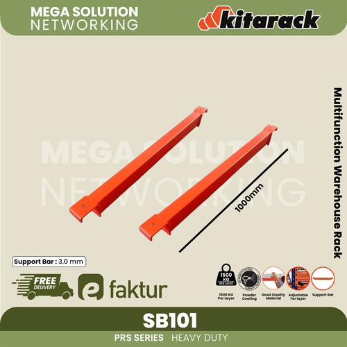 Jual KITARACK Rak Palet Support Bar 1.5 TON Depth 100CM Pallet Rack ...