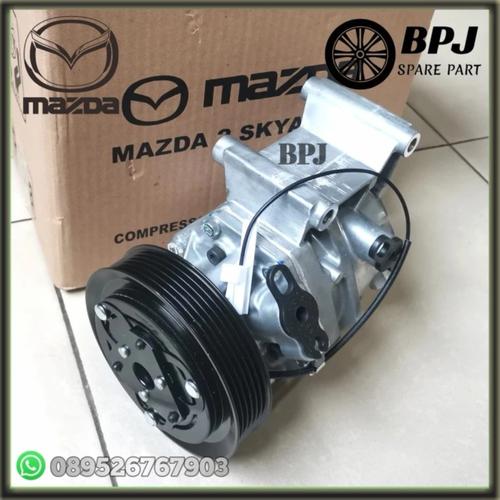 Jual Compressor Compresor Kompresor AC Mazda 2 Lama Model Calsonic 2012 ...