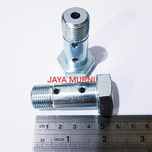 Jual BAUT SOLAR 18 MM PANJANG 45 KUNCI 27 DRAT 1.5 UNIVERSAL M18 DOUBLE ...