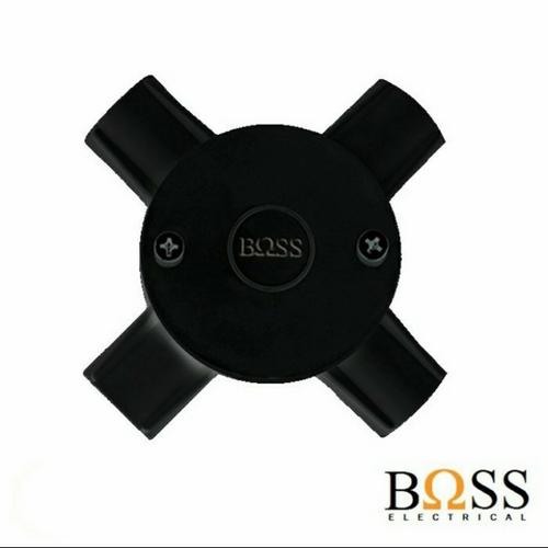 Jual Clipsal Tdus Cabang 4 Hitam 20mm BOSS/ T Dus C4 Black - Jakarta ...