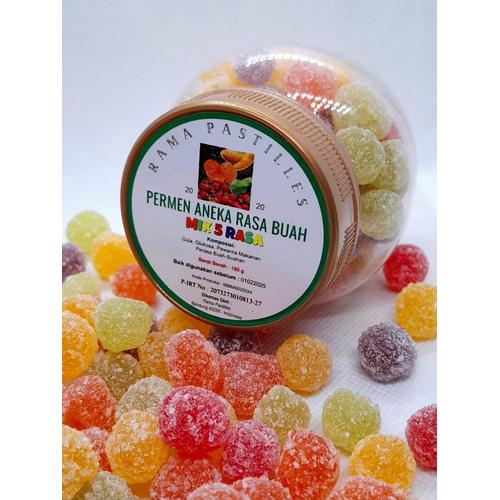 Promo PERMEN ANEKA RASA BUAH Kemasan botol 190gr - STRAWBERRY - Kota ...