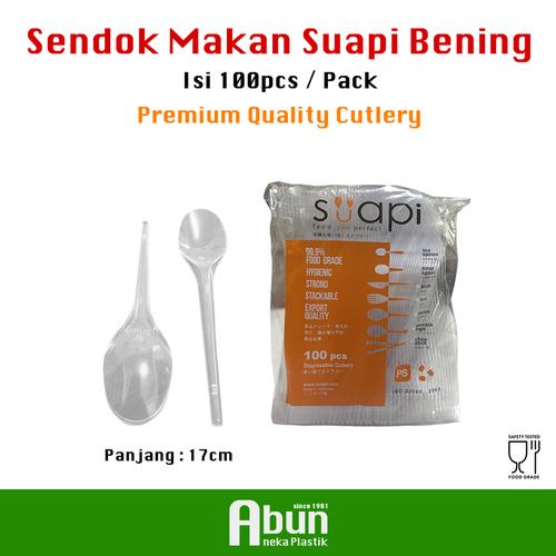 Promo Sendok Makan Bening Suapi Isi 100pcs - Jakarta Selatan - Abun ...