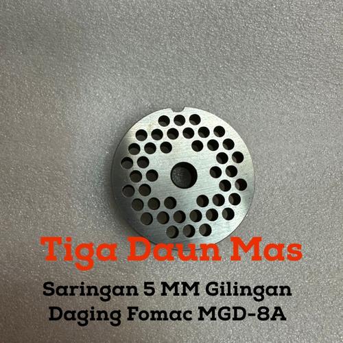 Jual Saringan 5 MM Mesin Giling Daging Fomac MGD 8A Saringan Meat ...