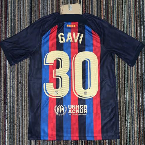 Jual Barc*lona 2022/23 Home Kit Gavi #30 Original Jersey - Kota Depok ...