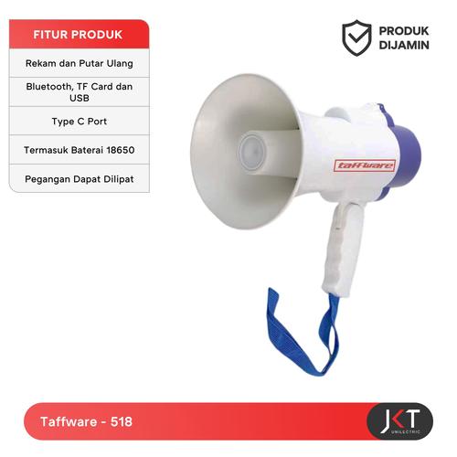 Jual Toa Megaphone Pengeras Suara Bluetooth Recording Suara 5W ...