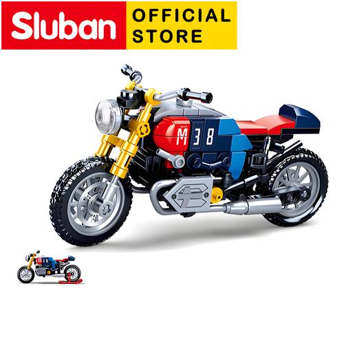 Promo Mainan Brick Sluban Motor Klasik Retro Motorcycle B0958 - Kota ...