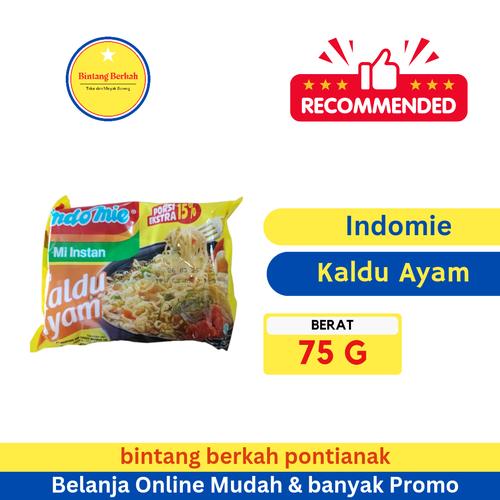 Jual Indome Mi Instan Rasa Kaldu Ayam Kemasan 1 Pcs 75 gram - Kota ...
