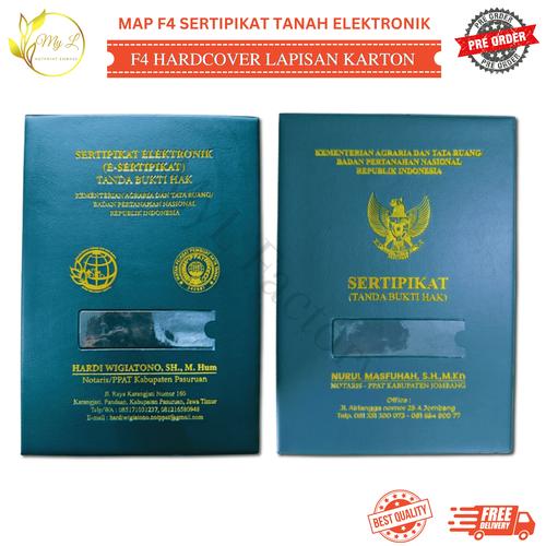 Jual My.L CUSTOM - Map Sertifikat Tanah Elektronik, Map Sertipikat F4 ...