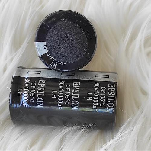 Jual ELCO KAPASITOR 10000 UF 80V epsilon elko capacitor 10.000 uf 80 ...