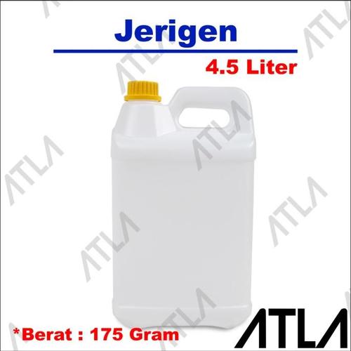 Jual Jerigen Plastik 4.5L Botol Derigen Labor Pupuk Jerry Can 4.5 L ...