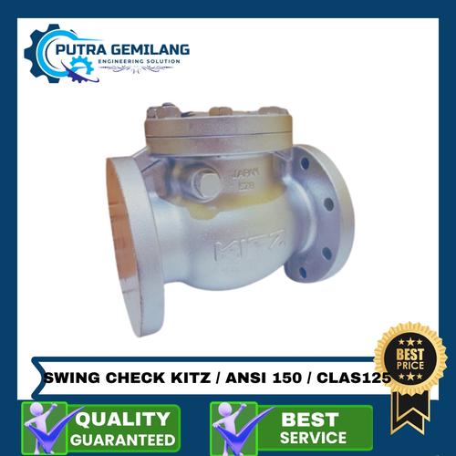 Jual 3" inch / SWING CHECK VALVE KITZ / FLANGE ANSI 150 / ORIGINAL ...