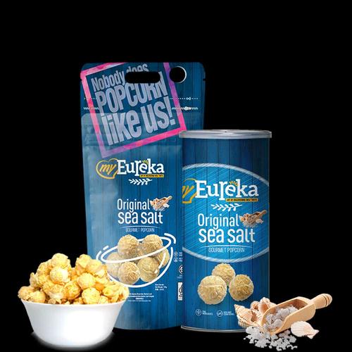 Jual Eureka Popcorn Original Sea Salt Flavour - Paper Can 70g - Kota ...