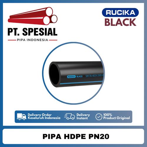 Jual Pipa HDPE PN20 Rucika DN75 - 2 1/2" - DN90 - 3" / Rucika Roll 100 Meter - 13 - DN90 - 3 ...