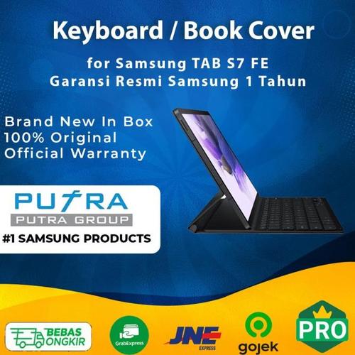 Jual (RESMI) Book Cover Keyboard Slim Tab S7 FE Keyboard Original - S7 ...