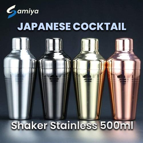Jual barware shaker minuman stainless steel SUS304 bartender barista ...