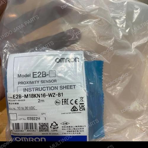 Jual OMRON E2B-M18KN16-WZ-B1 PROXIMITY SENSOR - Kota Bandung - MULTINDO JAYA PARTS | Tokopedia