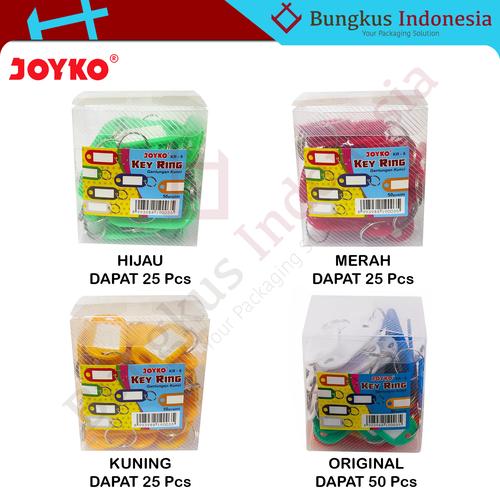 Jual Gantungan Kunci / Label Nama / Joyko Key Ring Warna KR-9 - Kuning ...