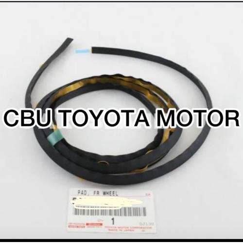 Jual KARET LIST LIS MOULDING SPAKBOR SPEKABOR OVER FENDER DEPAN FRONT ...
