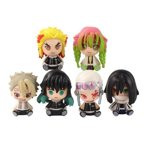 Jual Action Figure Demon Slayer | Pajangan Anime Kimetsu no Yaiba Chibi ...