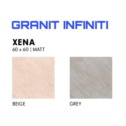 Jual Granit Infiniti REVO XENA MATTE Series 60x60 cm - Grey - Kota ...