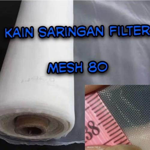 Jual kain saringan nylon filter mesh 80/186 micron tahan panas ...