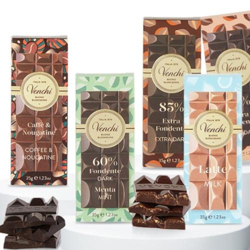 Promo Venchi - Mini Chocolate Bar - Cokelat Batang - Milk Chocolate ...