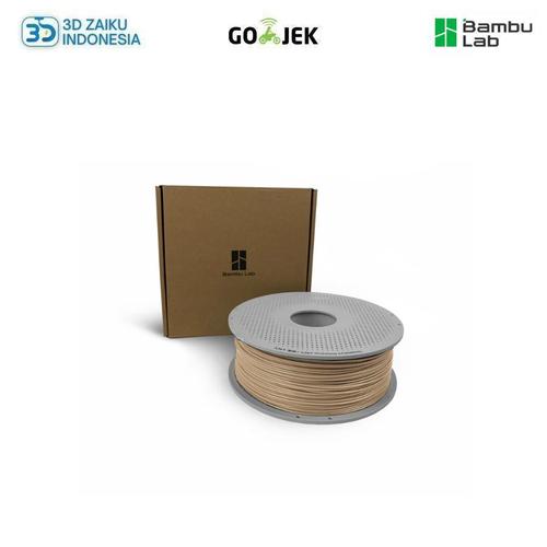 Jual Bambulab PLA Metal 3D Printer Filament 1 KG Metal Finish High ...