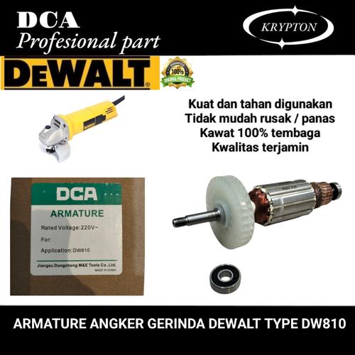 Jual DCA armature angker gerinda dewalt type DW810 jaminan asli ...