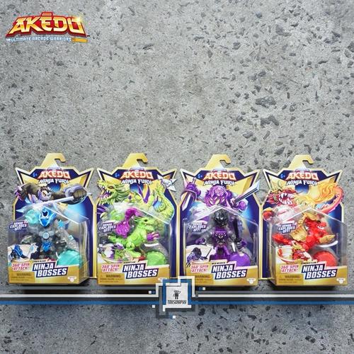 Promo Akedo Ninja Fury NINJA BOSSES Battle Giant Ultra Beast Jumbo ...