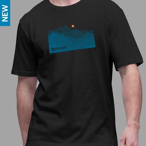 Jual Pinnacle Pro Official T-Shirt Mountain Raster - Black - M - Kota ...