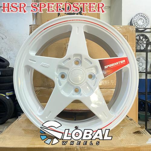Jual Velg Mobil Racing Ring 15 HSR Speedster Buat Brio Jazz Calya Sigra Vios Mobilio Datsun ...