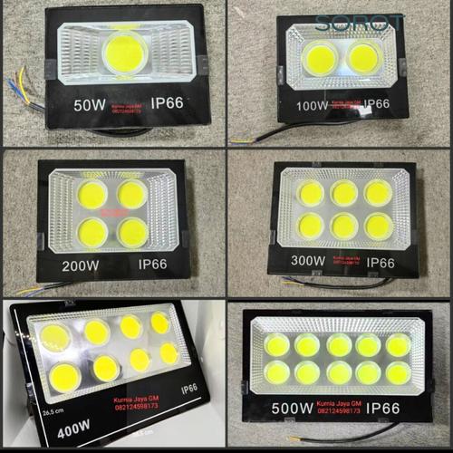 Jual LAMPU SOROT AC LED COB SERIES SINAR LAMPU SOROT LED FLOOD LIGHT ...