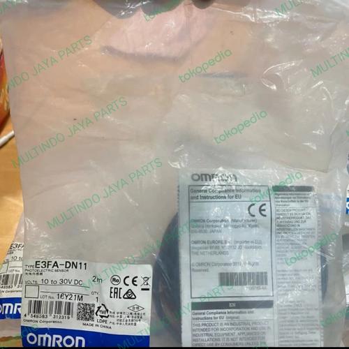 Jual OMRON E3FA-DN11 PHOTOELECTRIC SENSOR - Kota Bandung - MULTINDO ...