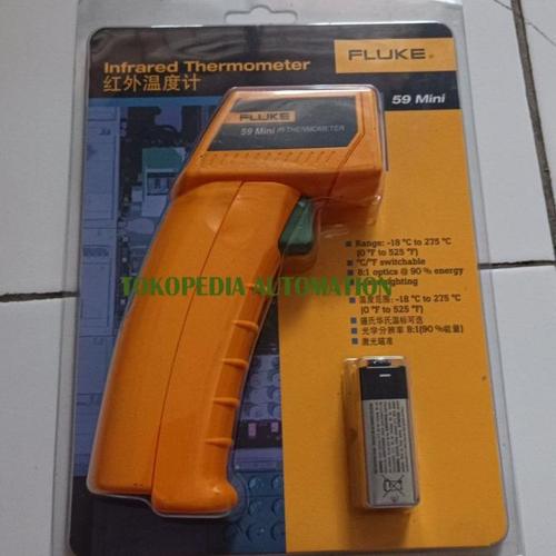 Jual Fluke 59 Mini Thermometer Termometer Infrared Gun Laser 59Mini ...