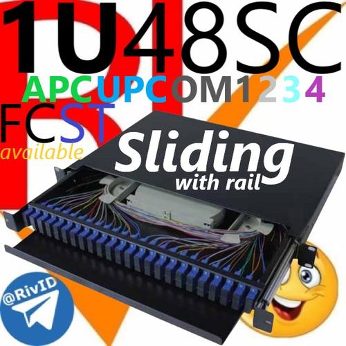 Jual ODF 48c OTB Rack 48Core FC ST SC APC UPC 48 Core Adapter Pigtail - Set 48SC APC - Kota ...